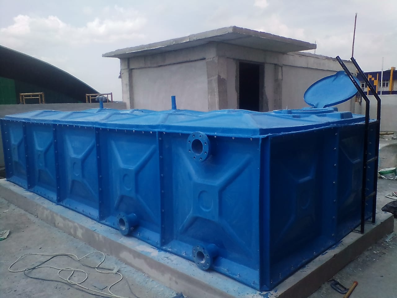 Tanki Panel Fiberglass - Jual Septic Tank Fiberglass Termurah