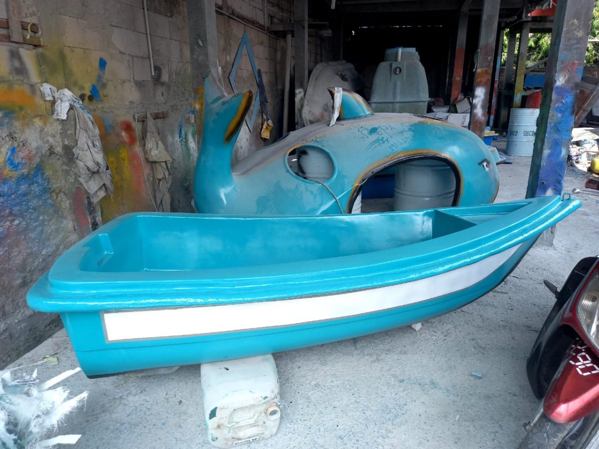 Perahu Fiberglass Model Kotak - Jual Septic Tank Fiberglass Termurah